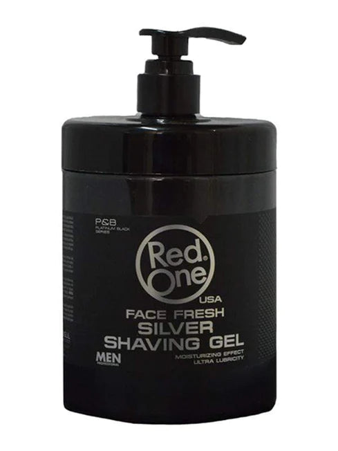Red One Face Fresh Silver Shaving Gel 1000ml – Barbersmania