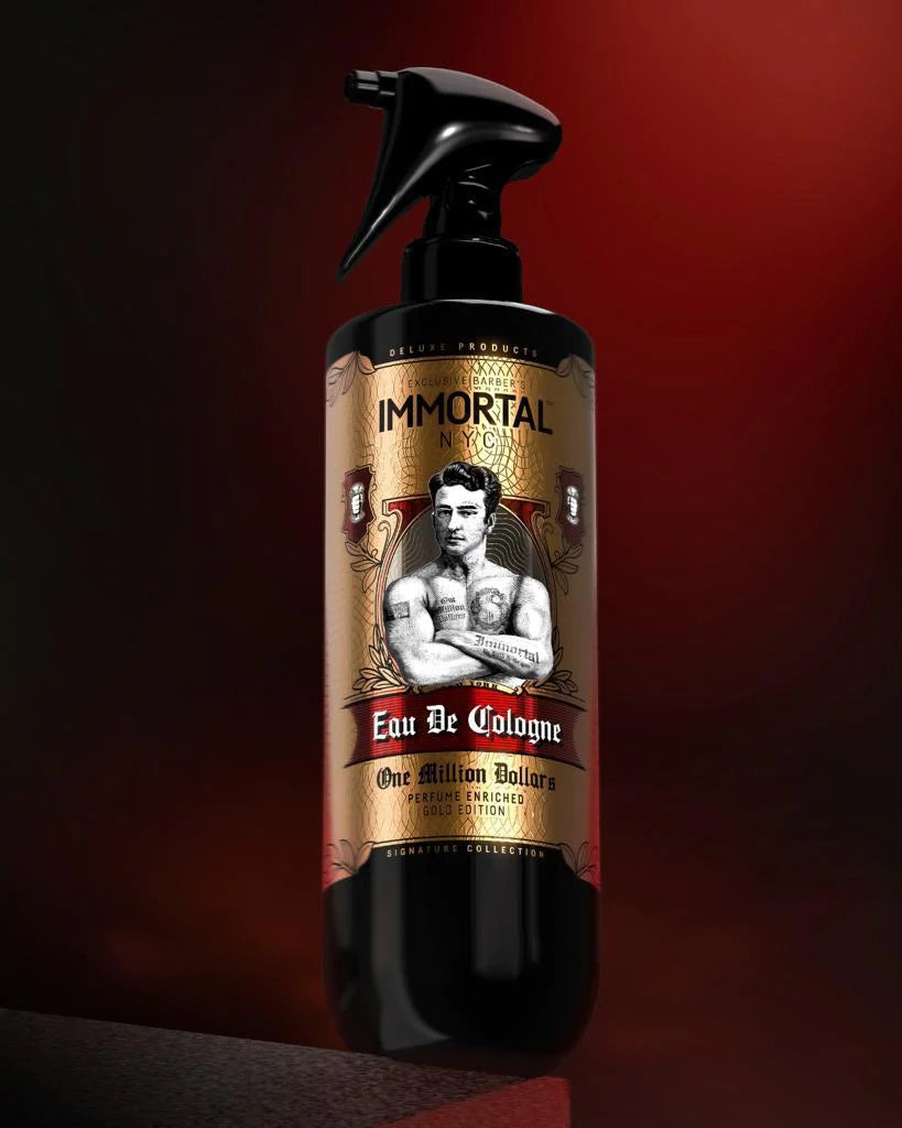 IMMORTAL NYC EAU DE COLOGNE ONE MILLION DOLLARS – Barbersmania
