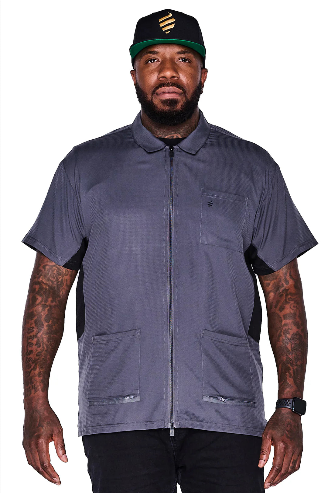 THE BARBER JACKET- GREY – Barbersmania