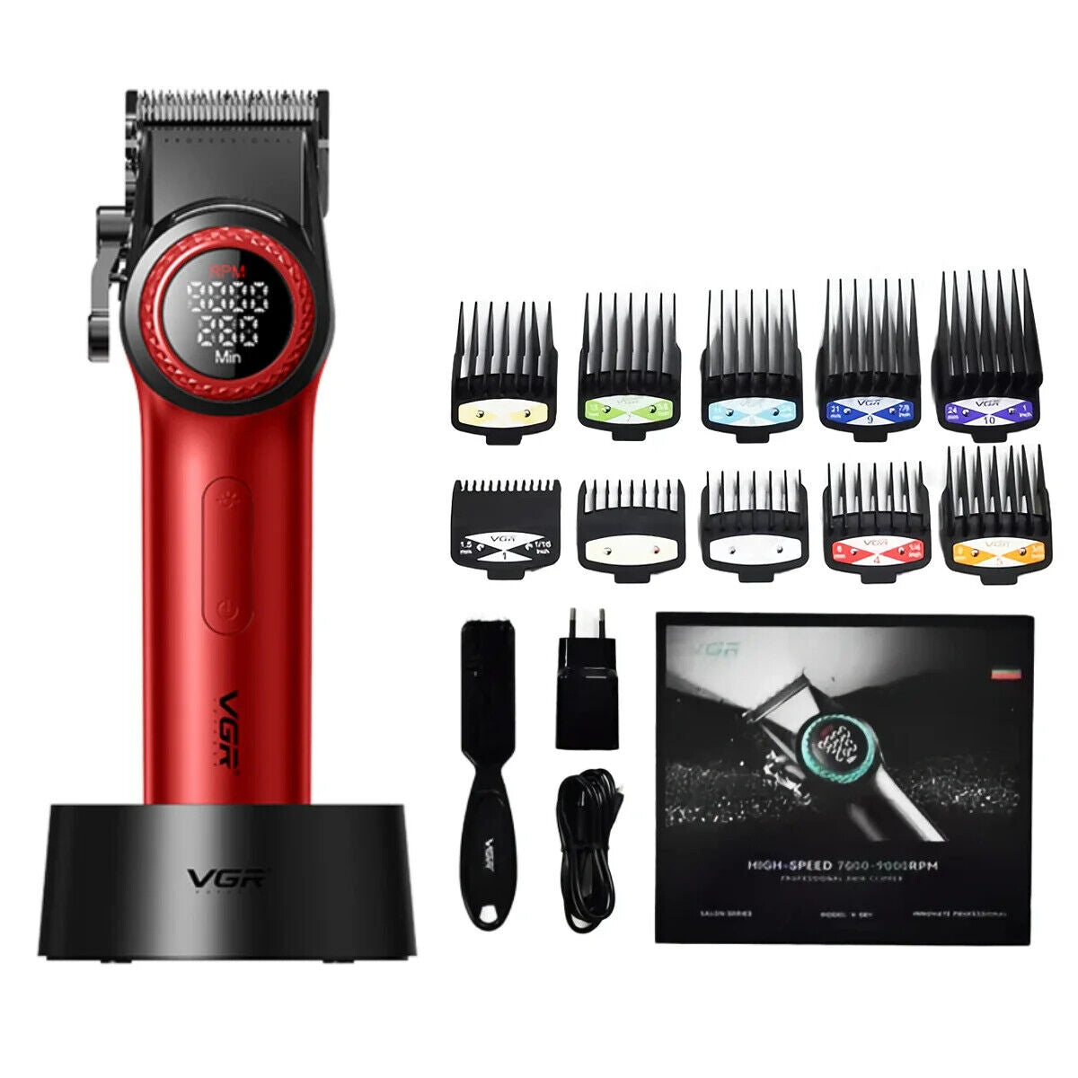 VGR V-001 Professional Hair Clipper For Men – Barbersmania