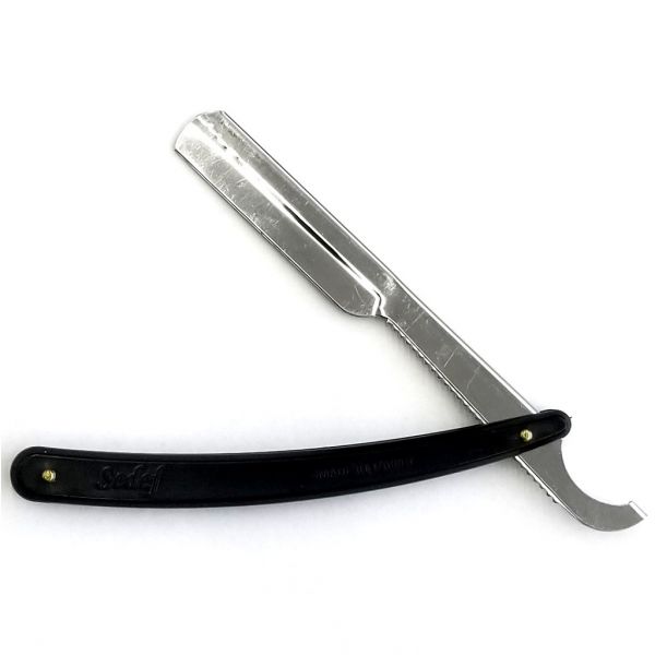 Sedef Plastic Handle Turkish Straight Razor – Barbersmania