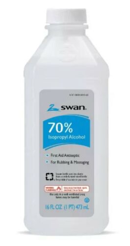 Swan 70% Isopropyl Alcohol 16oz – Barbersmania